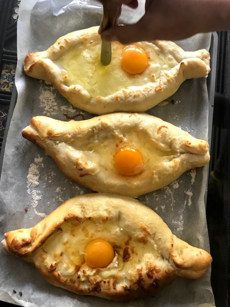 Acharuli – Making the boat shaped Georgian Khachapuri at home ...